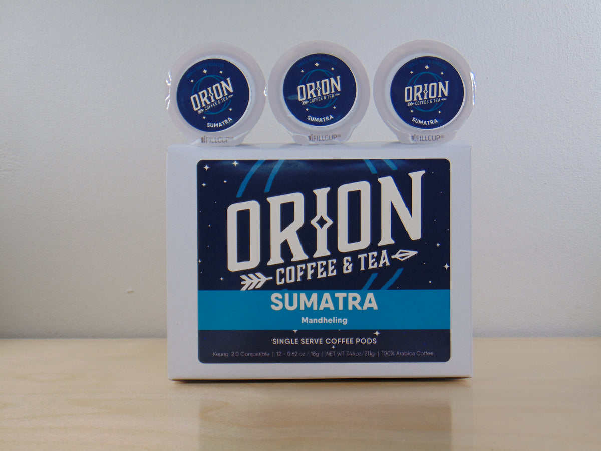 Sumatra Single Serve Pods – Orion Coffee And Tea